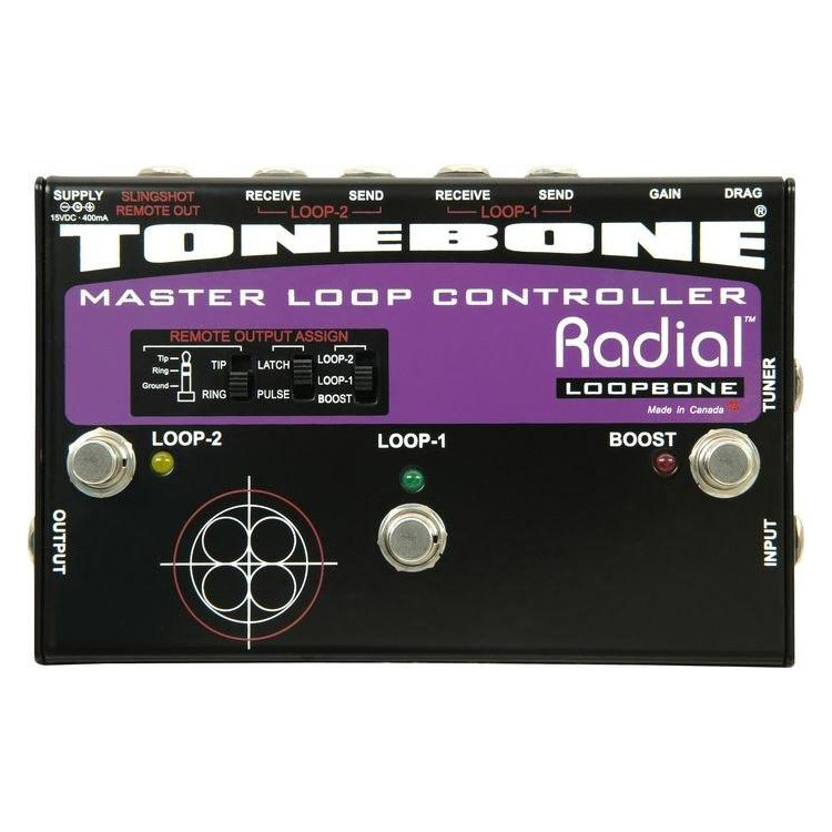 Radial Tonebone Loopbone Master Loop Controller: ціна, купити в Україні. Футсвіч-контролер. Фото ...